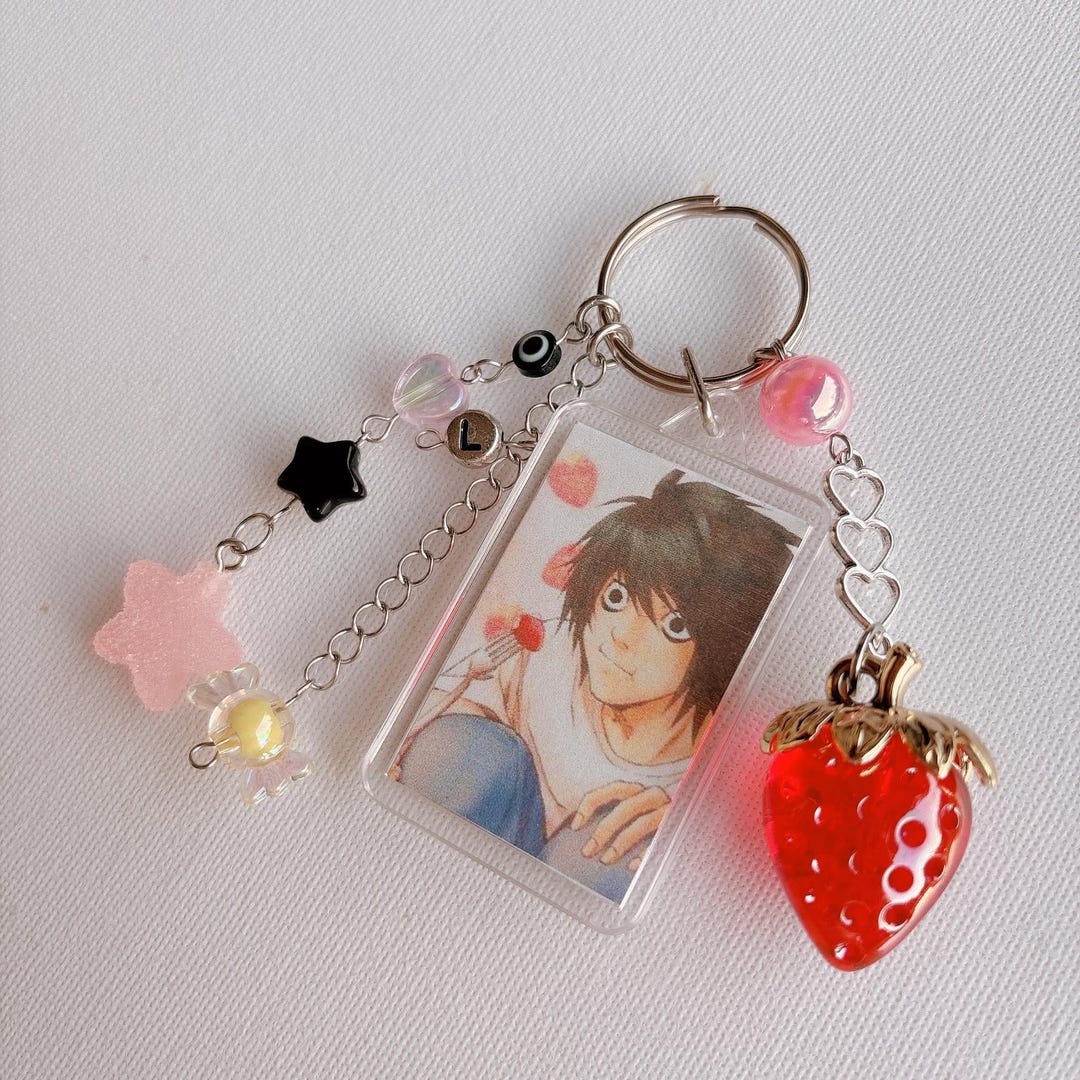 Anime Keychains | Death Note L, Misa Amane, Light Yagami, Jujutsu ...