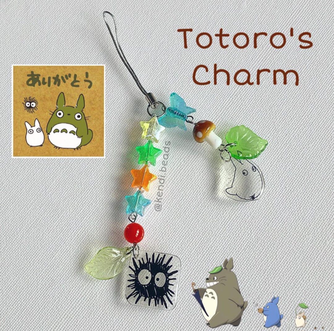 Studio Ghibli My Neighbour Totoro Inspired Beaded Necklace Bracelet ...