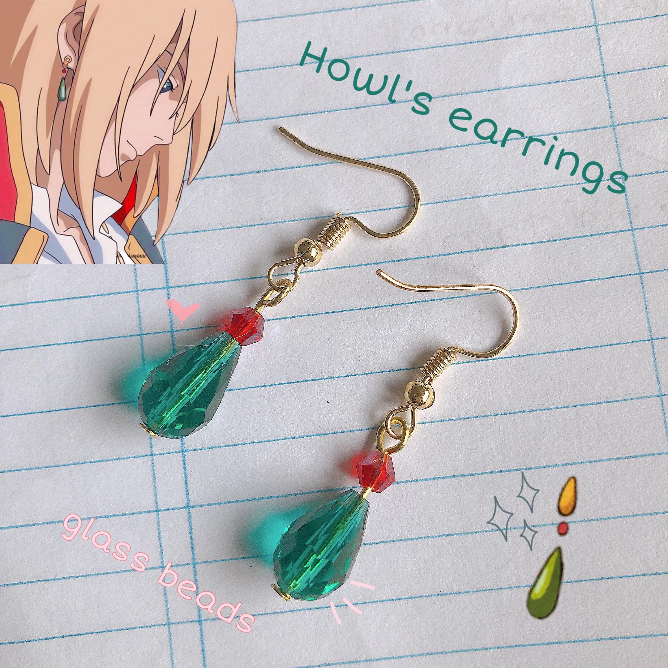 Studio Ghibli Howls Moving Castle Inspired Beaded Necklace Bracelet ...