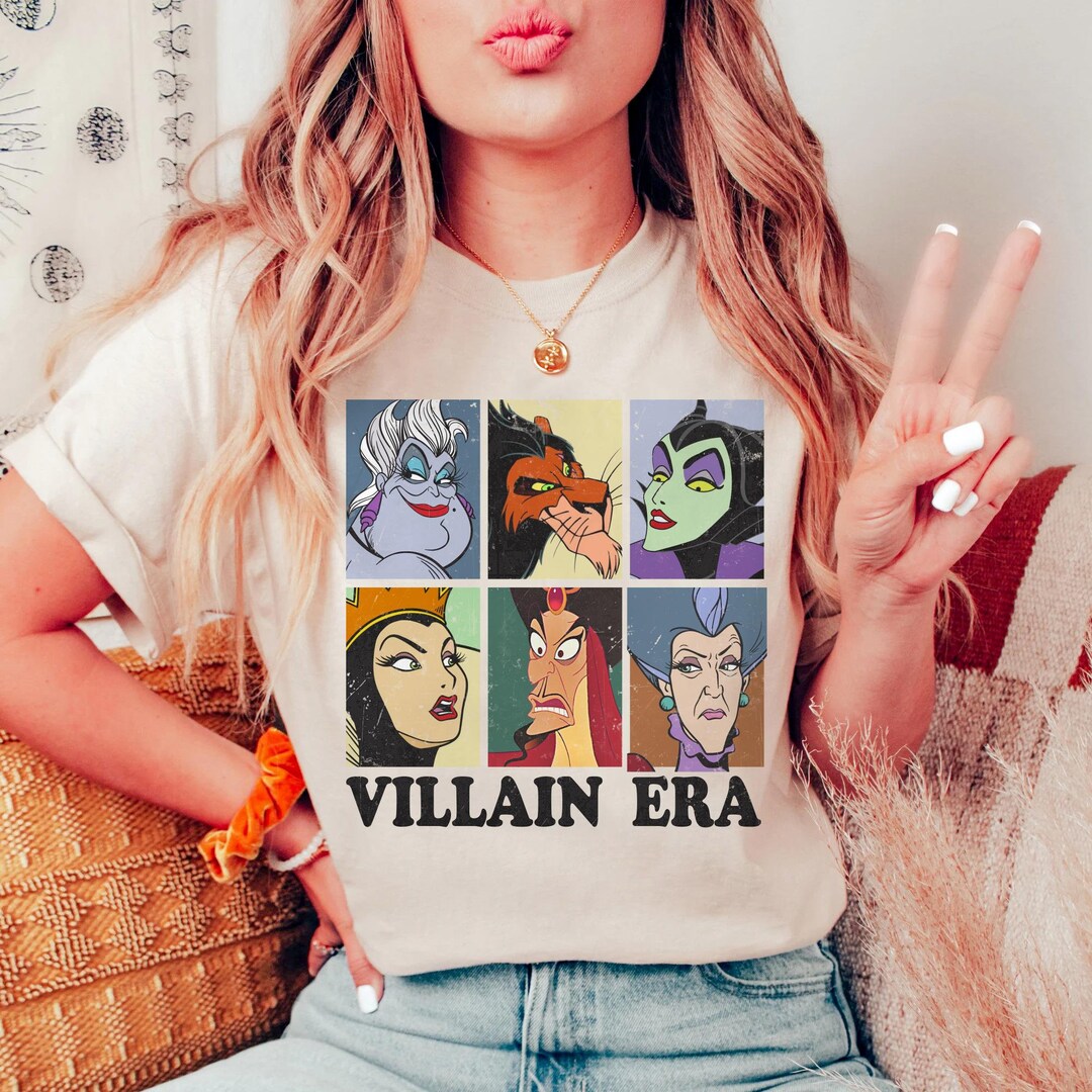 Villains Team Jafar Maleficent and Ursula Comfort Colors - Etsy