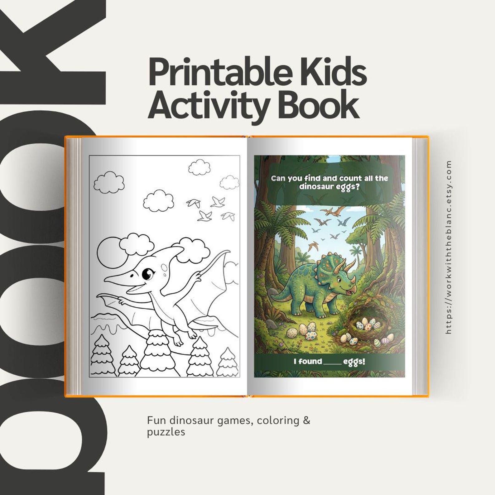 Dinosaur Preschool Activity Pack | Coloring, Mazes, Counting Worksheets ...