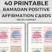 99 Names of Allah, Islamic Flashcards, Ramadan, Muslim Children ...