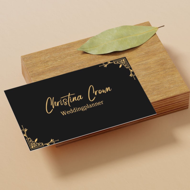 Double Sided Editable Business Cards Templates, Modern Marketing ...