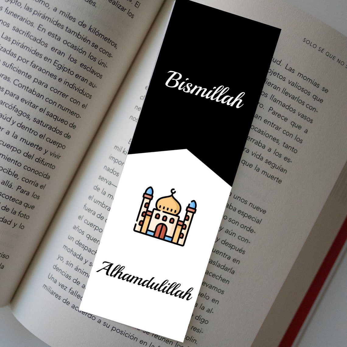 Islamic Quran Bookmark Printable Mosque Nikkah Favor Muslim - Etsy