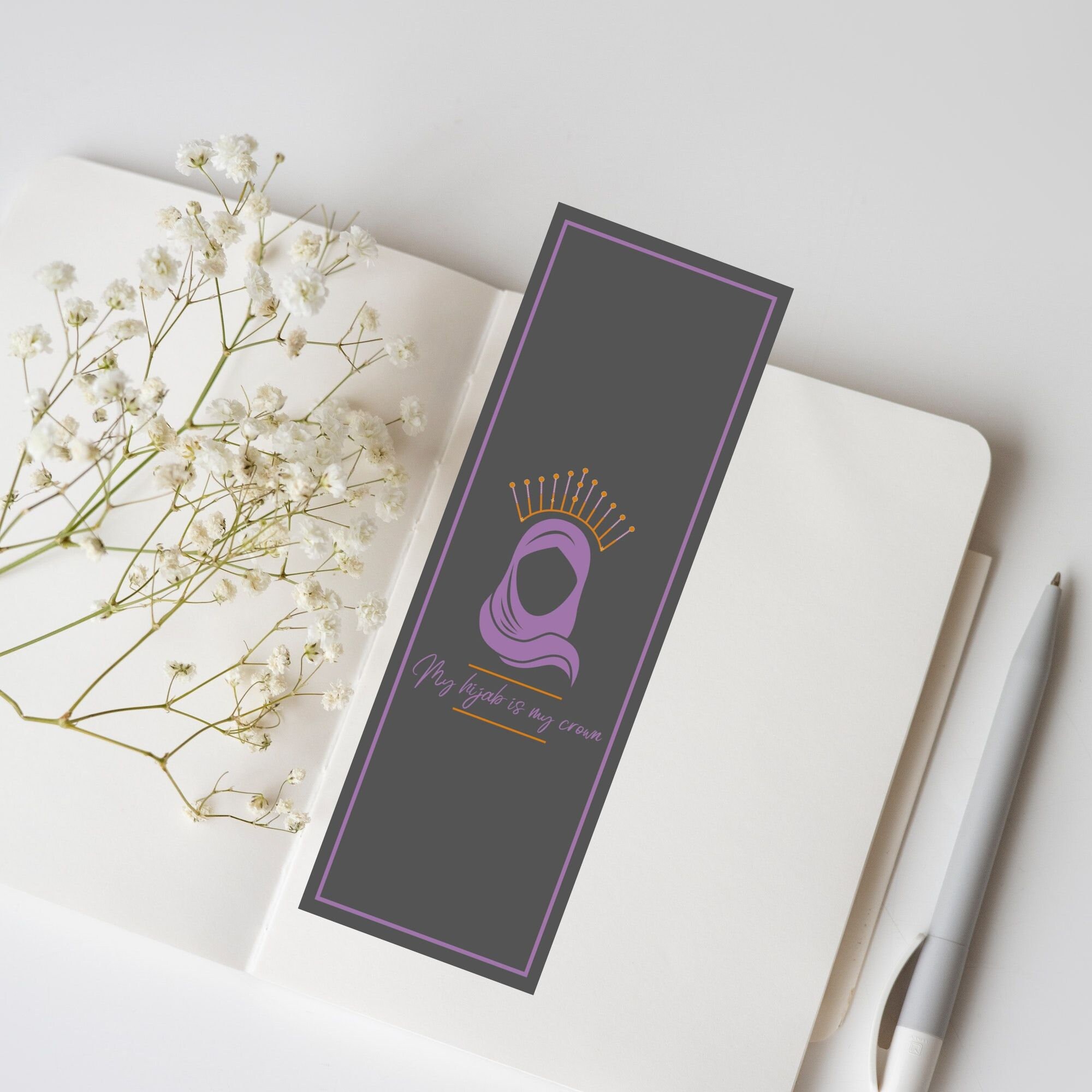 12 Islamic Quran Bookmark Printable, Iqra, Nikkah Favor, Muslim ...