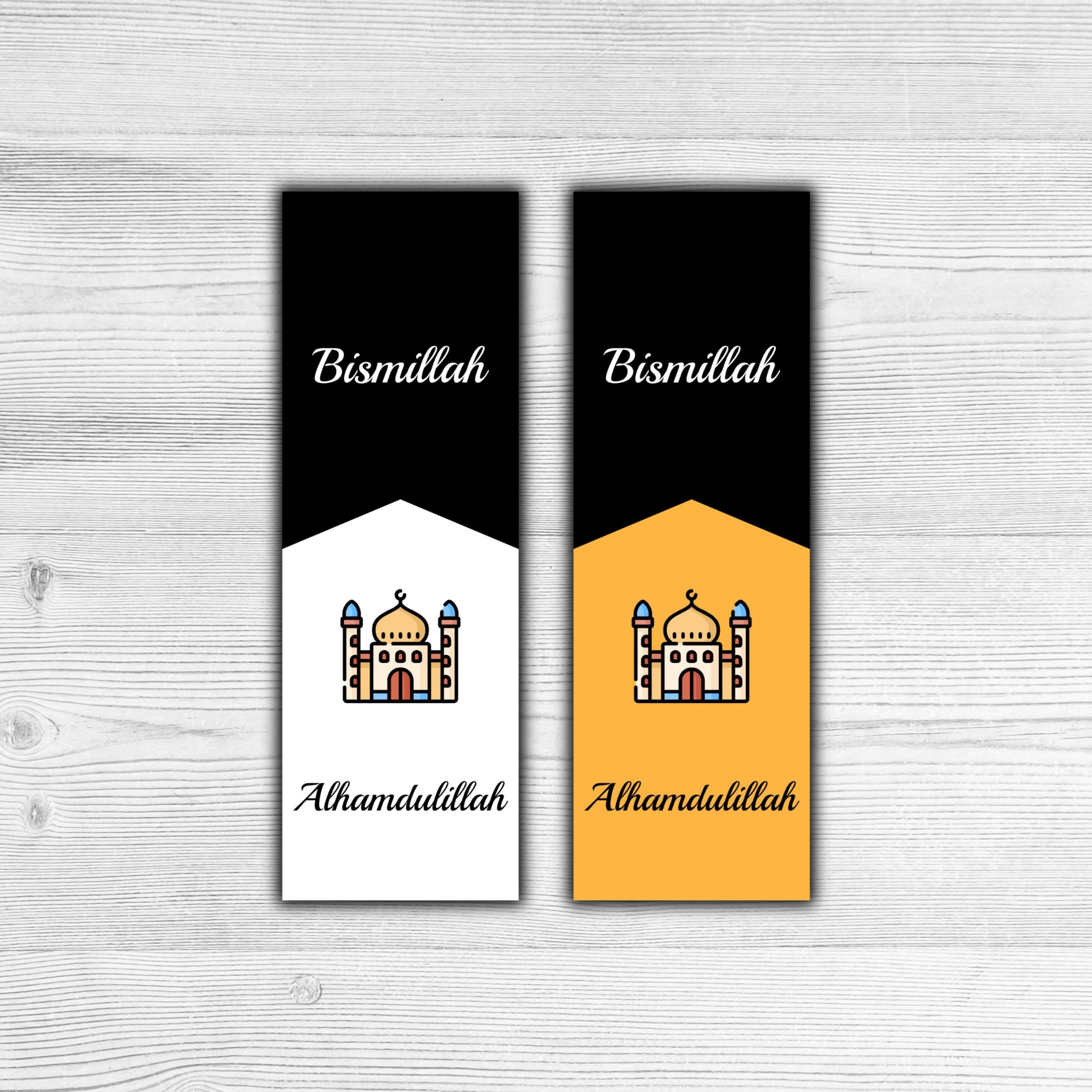 Islamic Quran Bookmark Printable Mosque Nikkah Favor Muslim - Etsy