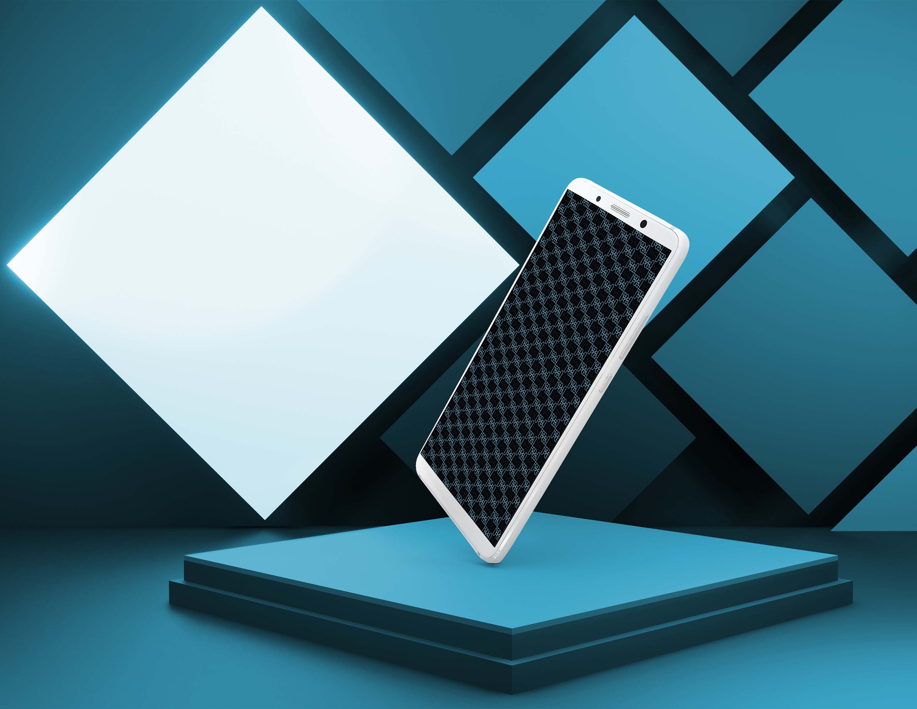 Minimal Futuristic Wallpaper for Smartphone PATTERN - Etsy