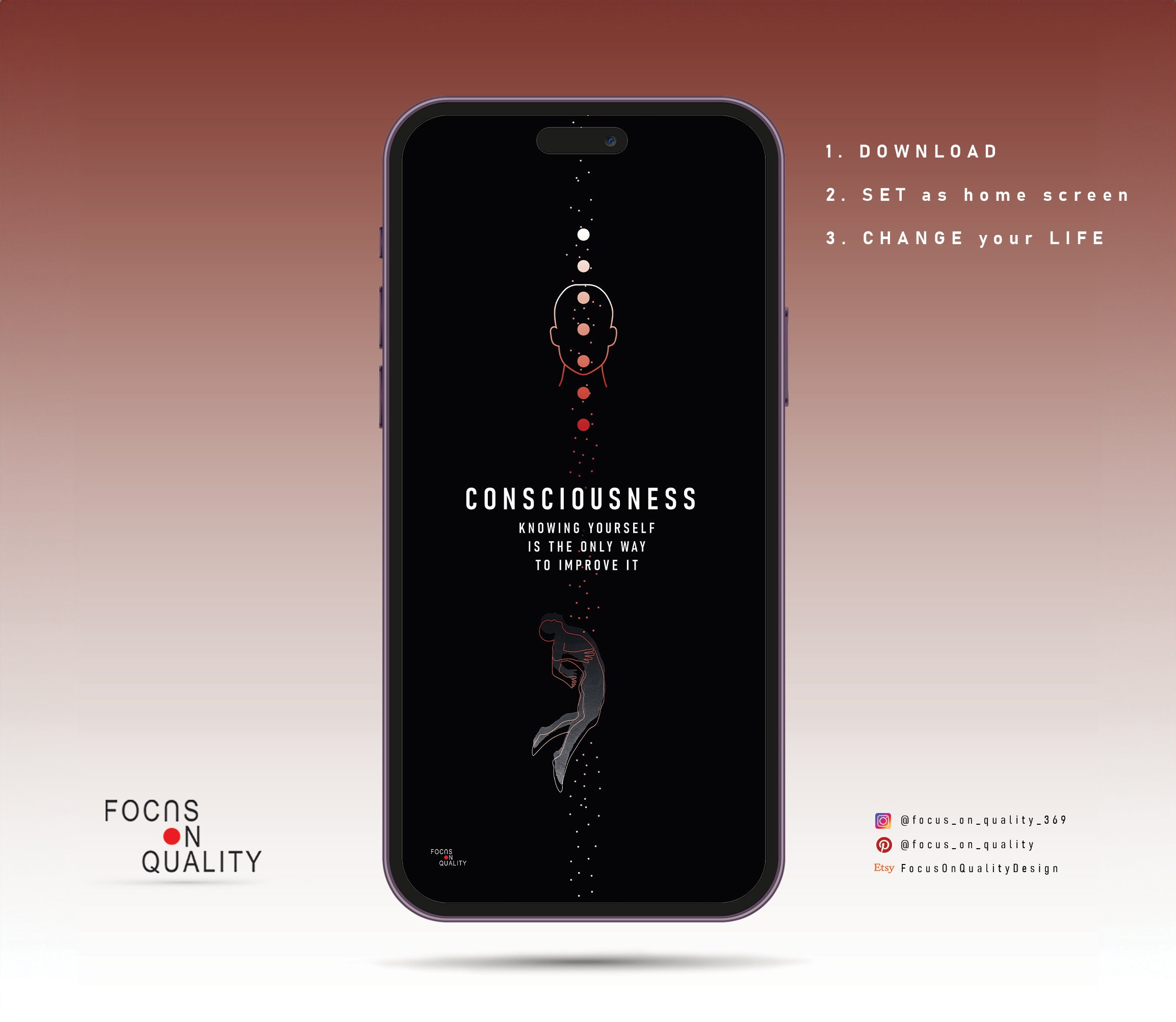 Consciousness Wallpaper - Etsy