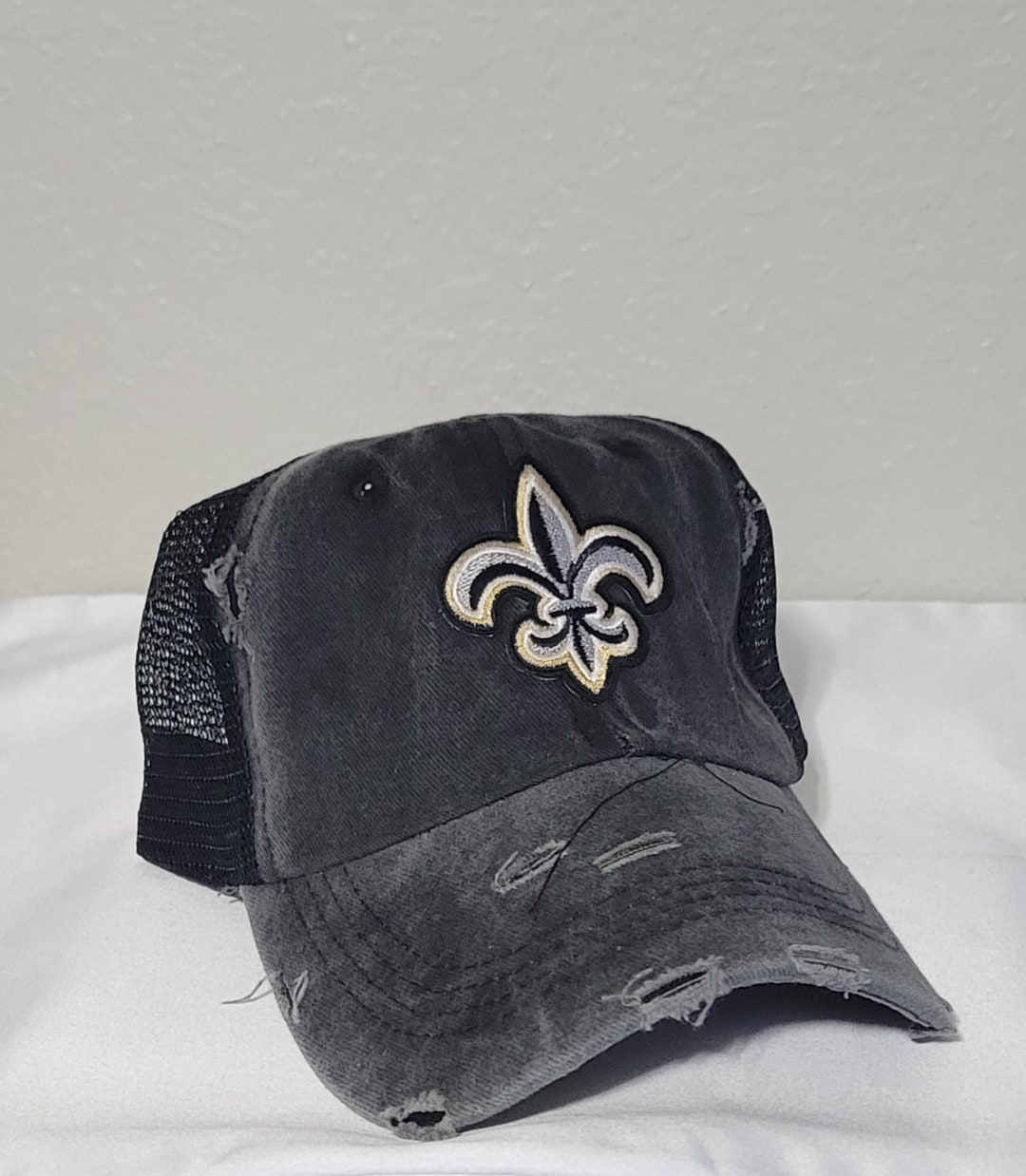 Vintage/distressed Mesh Baseball Cap - Etsy