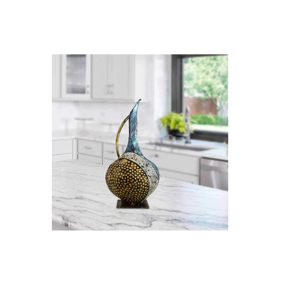 Antique Arabian Pitcher, Handmade Indian Water Vessel, Indian Décor ...