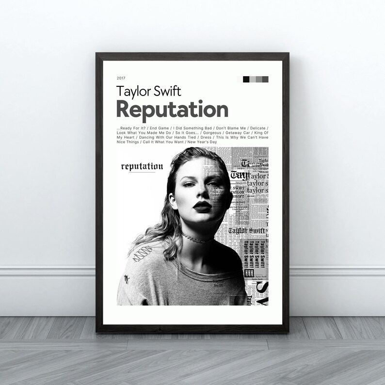 Taylor Swift Set of 10 Album Cover Wall Art Printable Posters Taylor's ...