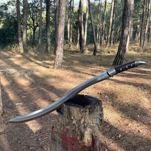 26 Hand Forged Khopesh Sword Full Tang Survival Viking Sword Survival ...