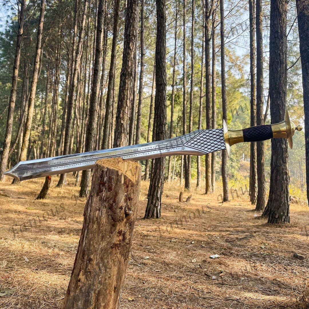 31.5-inch Sword: Golden Handle and Starry Details Swords Best Selling ...