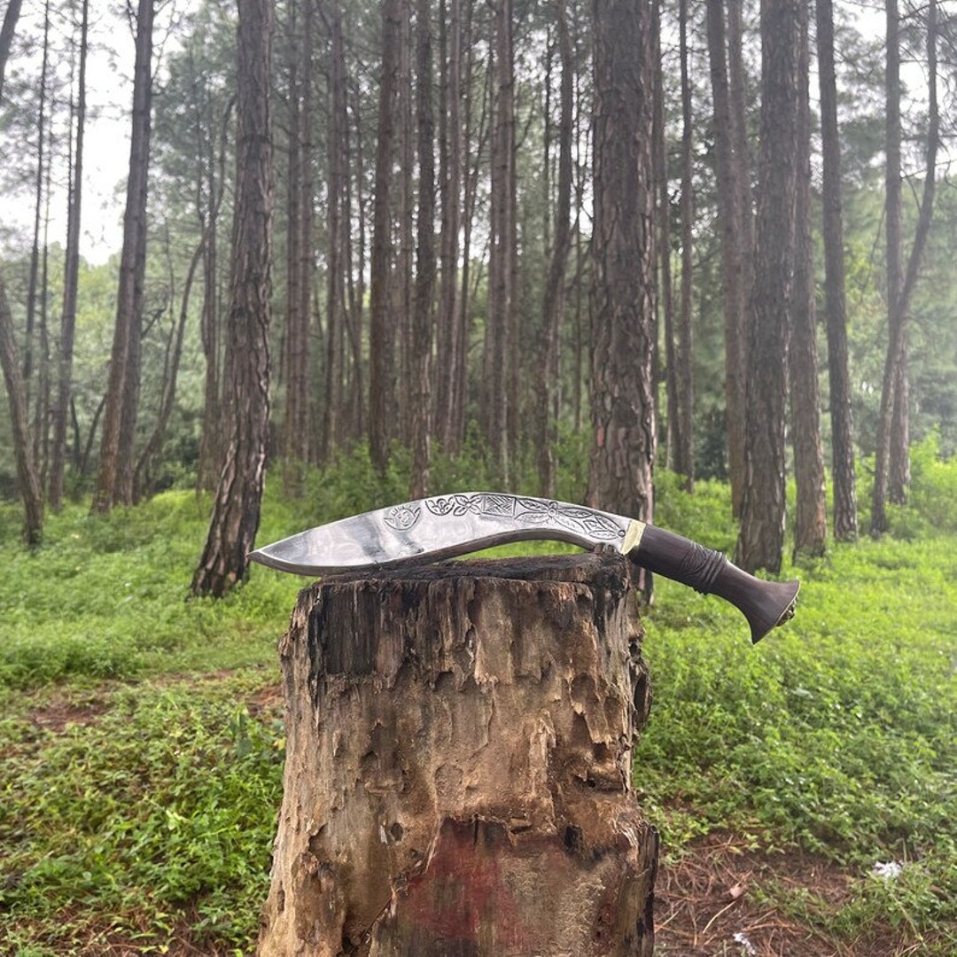 14 Inch Hand Forged Gurkha Khukuri Kukri Knife Custom Gurkha Kukri ...
