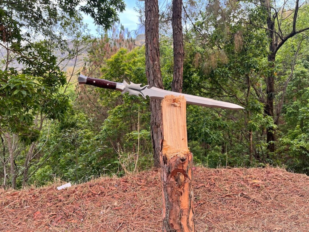 23 Blade Viking Sword Tactical Hand Made Blade Traditional Hand Forged ...