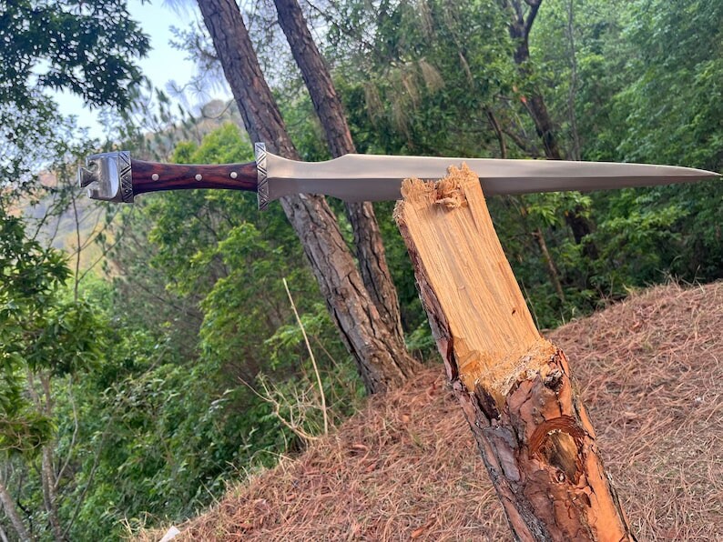 25 Blade Xiphos Viking Sword Hand-forged Full Tang - Etsy