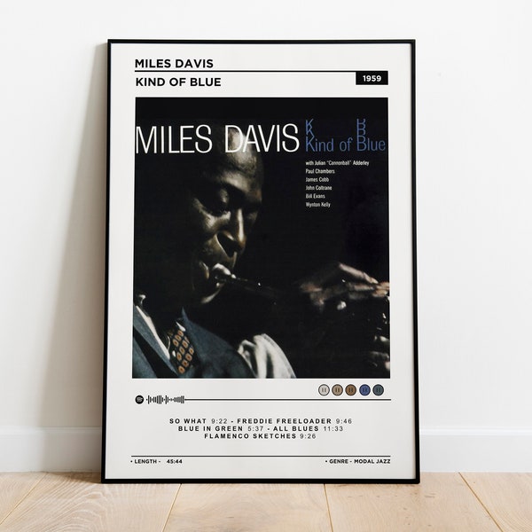 Miles Davis Poster - Etsy