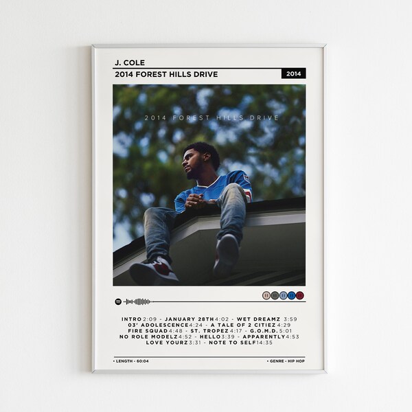 2014 Forest Hills Drive Wall Art - Etsy