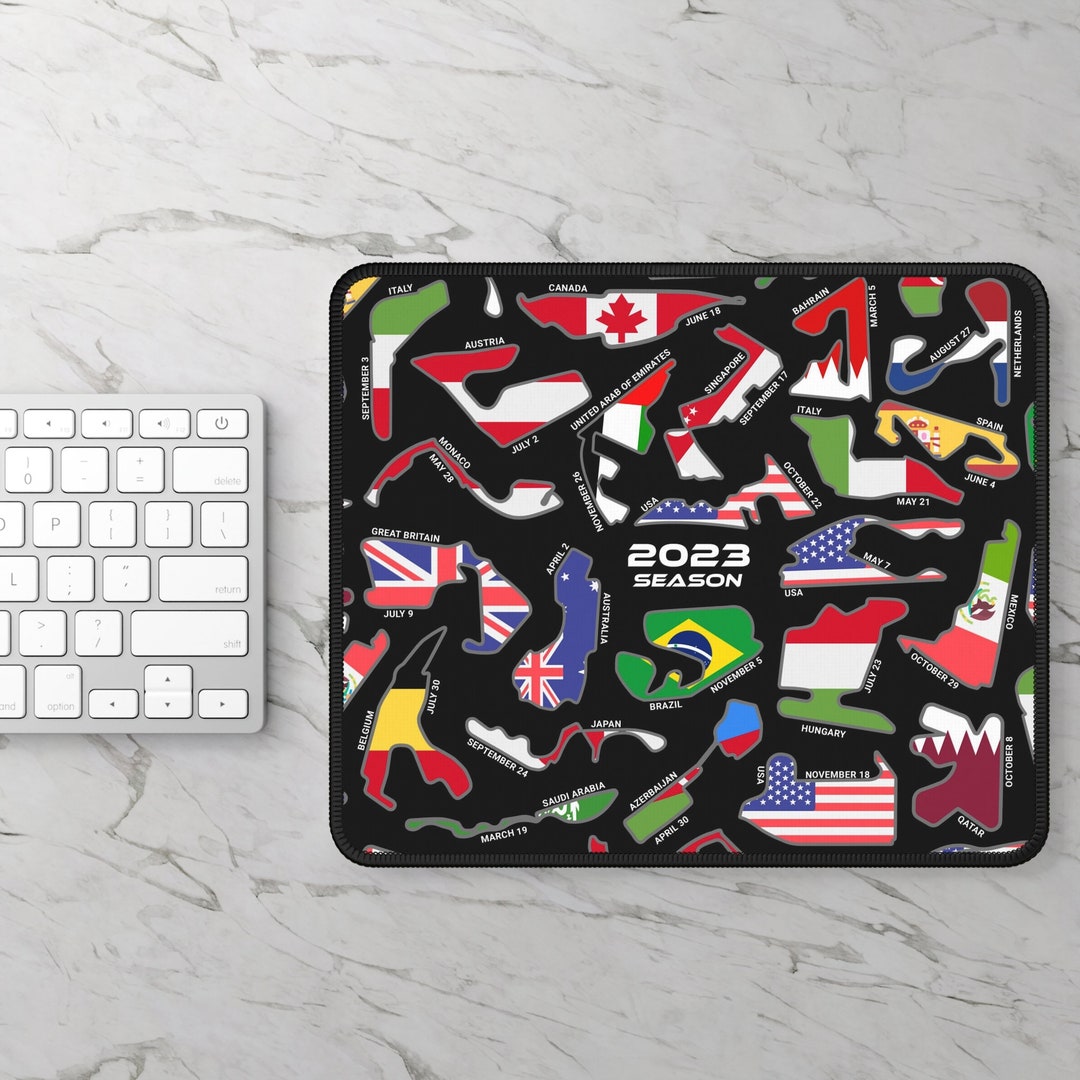 F1 Gaming Mouse Pad Formula 1 Mouse Mat Grand Prix - Etsy