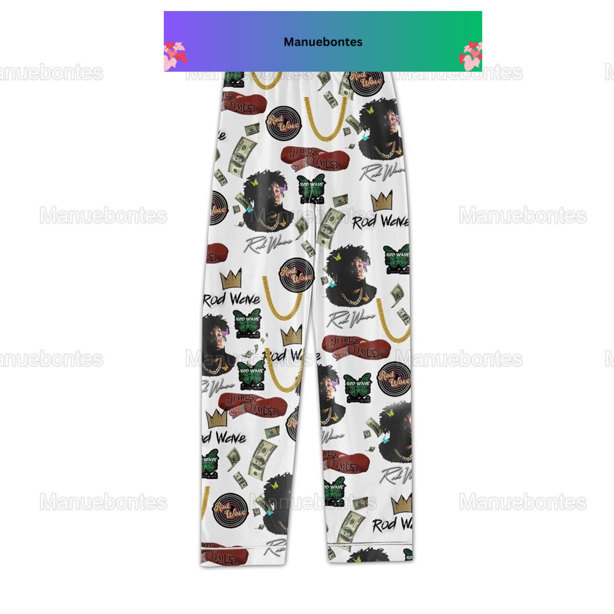 Christmas Rod Wave Pajamas, Rod Wave Rapper Pajamas Set sold by Vin St ...