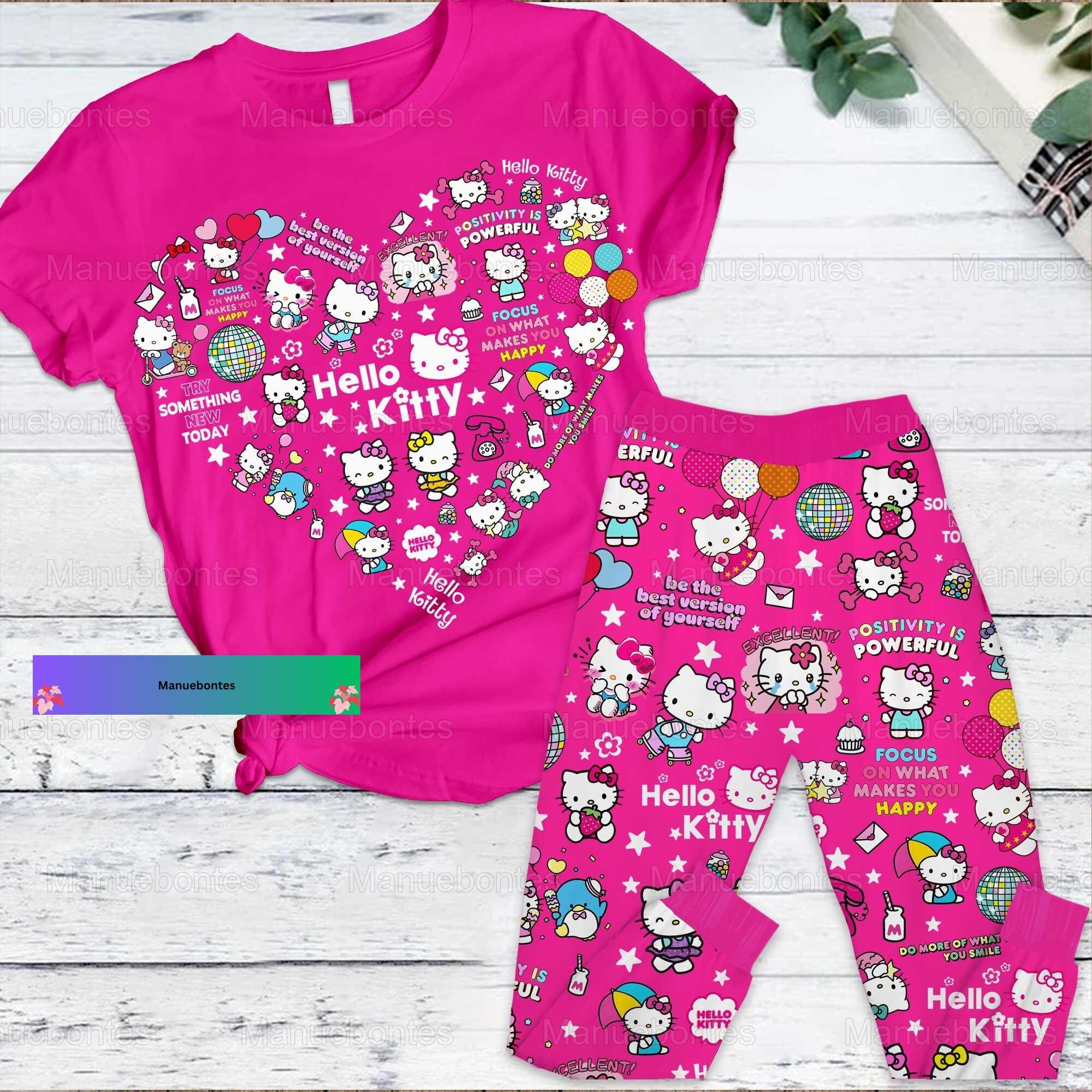 Hello Kitty Pajamas Pants, Hello Kitty Pjs sold by Informal Matilde ...
