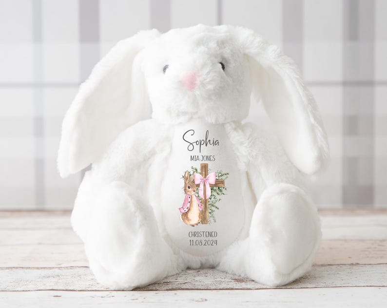 Personalised Christening Gift,peter Rabbit Teddy,baptism,boys ...