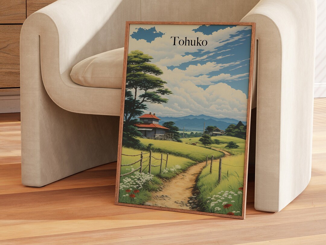 Tohuko Region Japan Poster - Tohuko Region Painting - Japanese Art ...