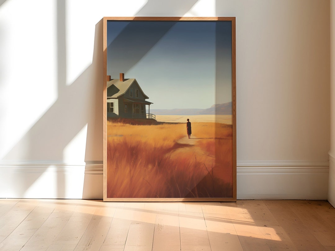 Edward Hopper Print, Halloween Wall Art, Autumn Poster: Spooky Decor ...