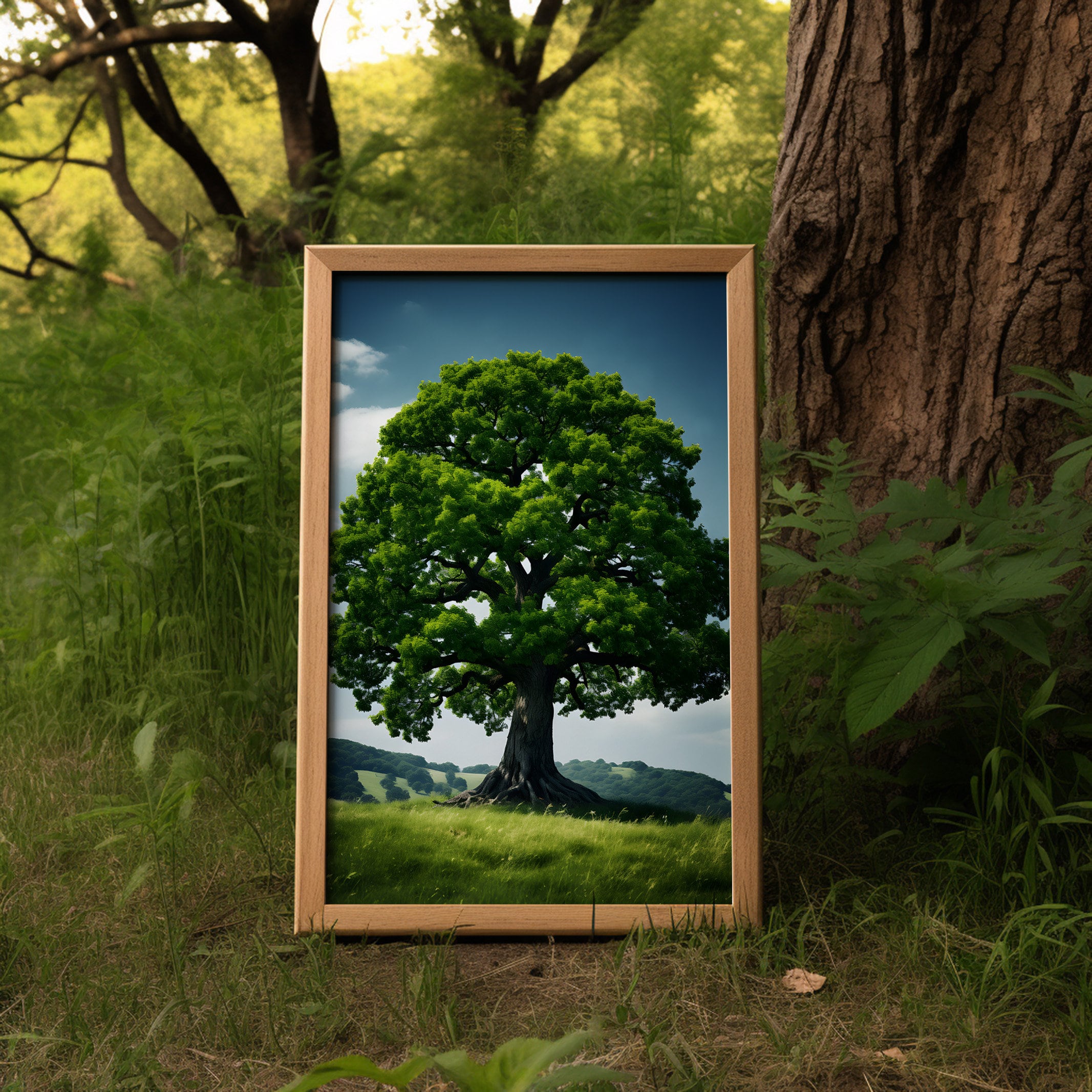 Tree Wall Art Nature Photography Big Tree Photo Forest Photography ...