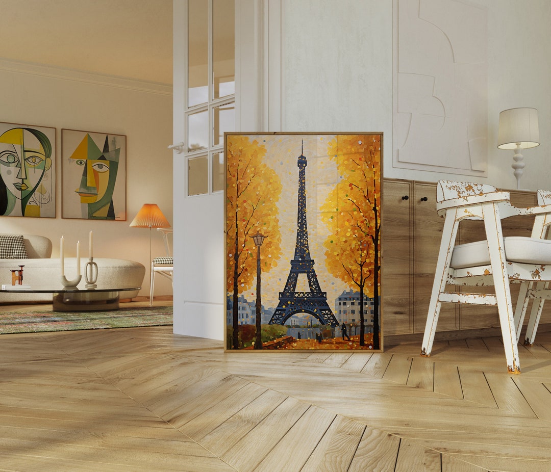 George Seurat Digital Print: Pointillism Artwork and Eiffel Tower Print ...