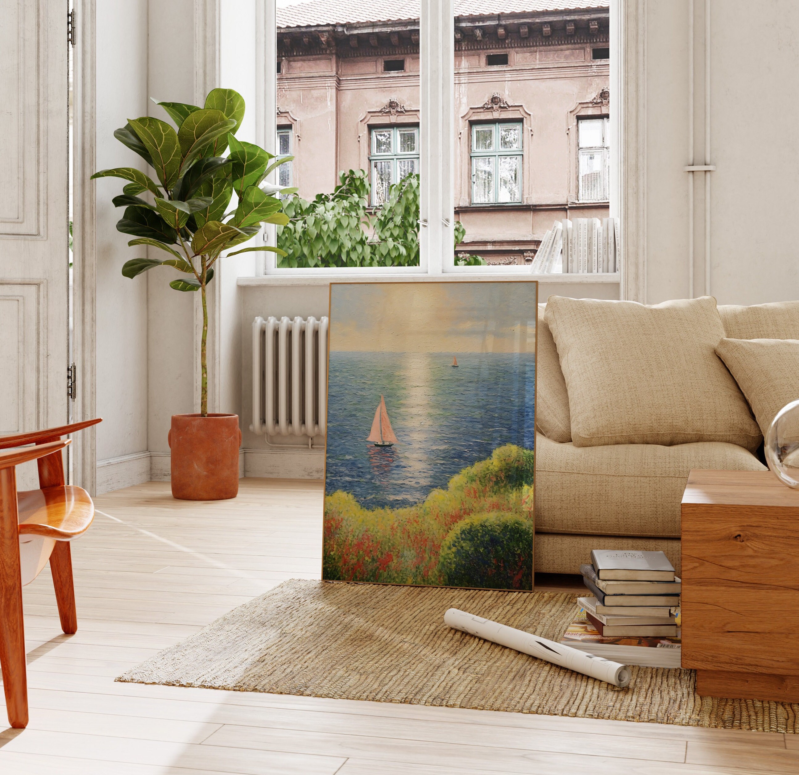 Set of 3 George Seurat Prints, Pointillism Artwork, Vintage Paintings ...