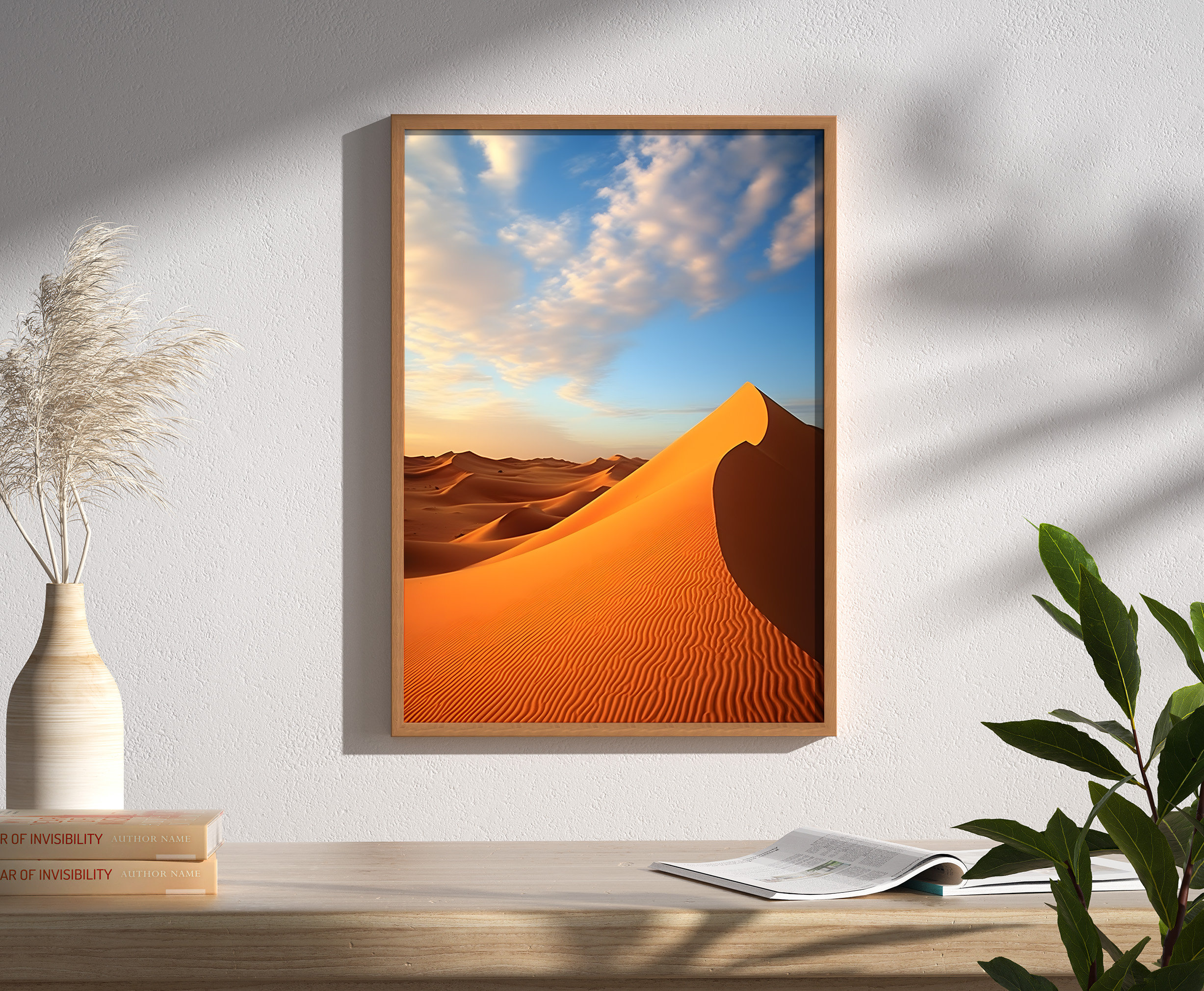 Desert Dunes Poster Sahara Desert Photo Nature Photography - Etsy