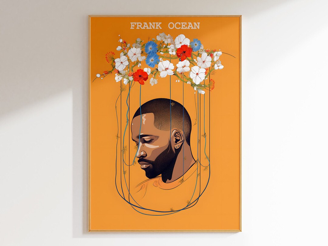Frank Ocean Album Art: Ideal Music Gift Pop Music Poster and Wall Art ...