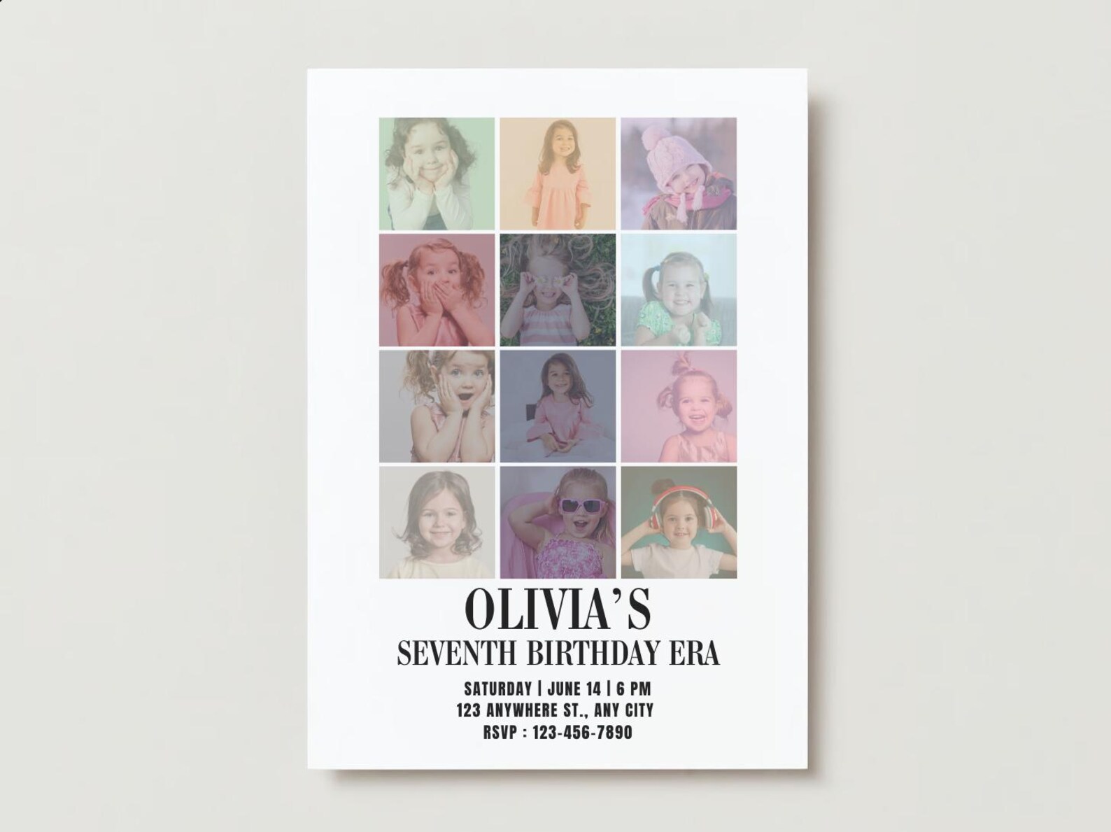 Swiftie Birthday Invitation, Taylor Swift Party Invite, Music Concert ...