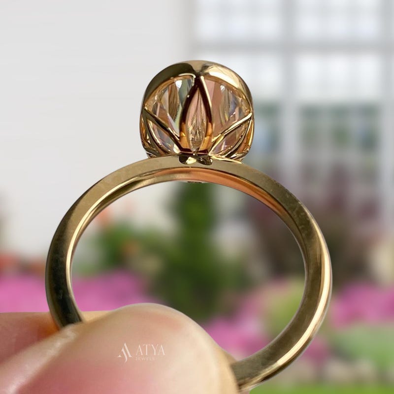 Tulip Setting Ring - Etsy