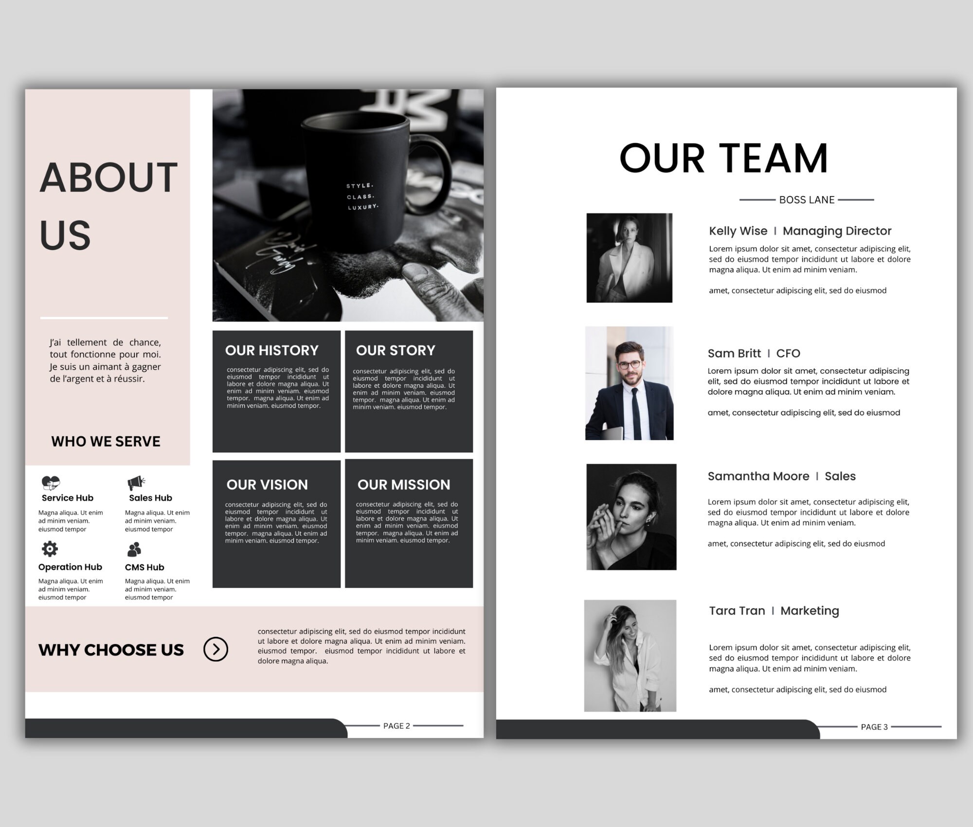 Pitch Deck Template | Word, Powerpoint, Canva & Adobe Indesign Template ...