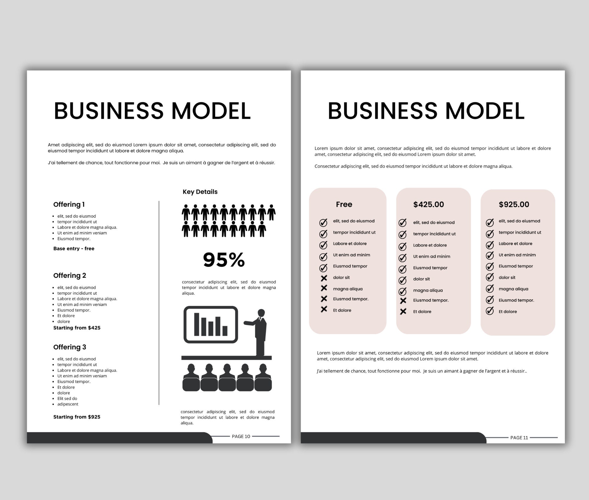 Pitch Deck Template | Word, Powerpoint, Canva & Adobe Indesign Template ...