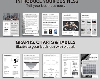 Pitch Deck Template | Word, Powerpoint, Canva & Adobe Indesign Template ...