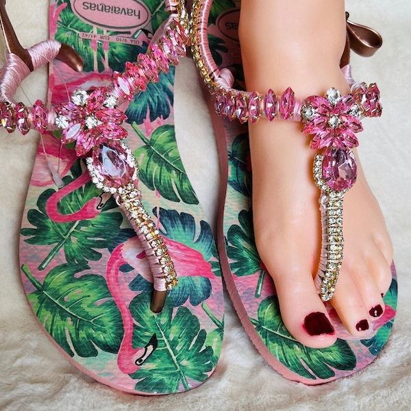 Fancy Flip Flops - Etsy