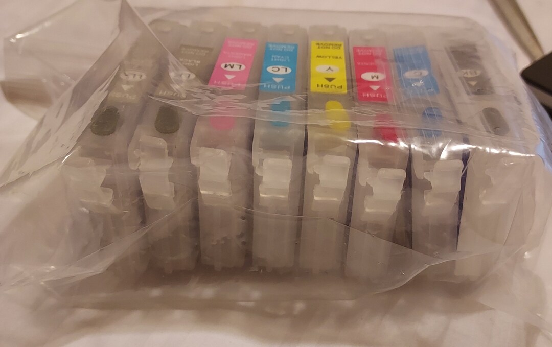 Ink Refill Epson 87 Cartridge for Epson Stylus Photo R1900 1900 T0870 ...