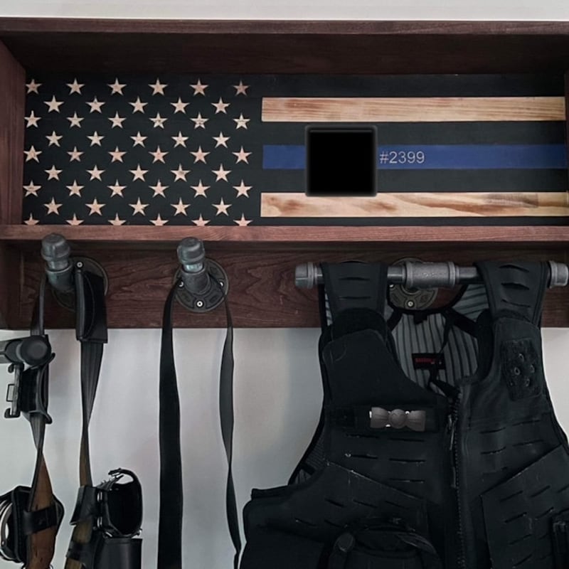 Police Gear Rack - Etsy
