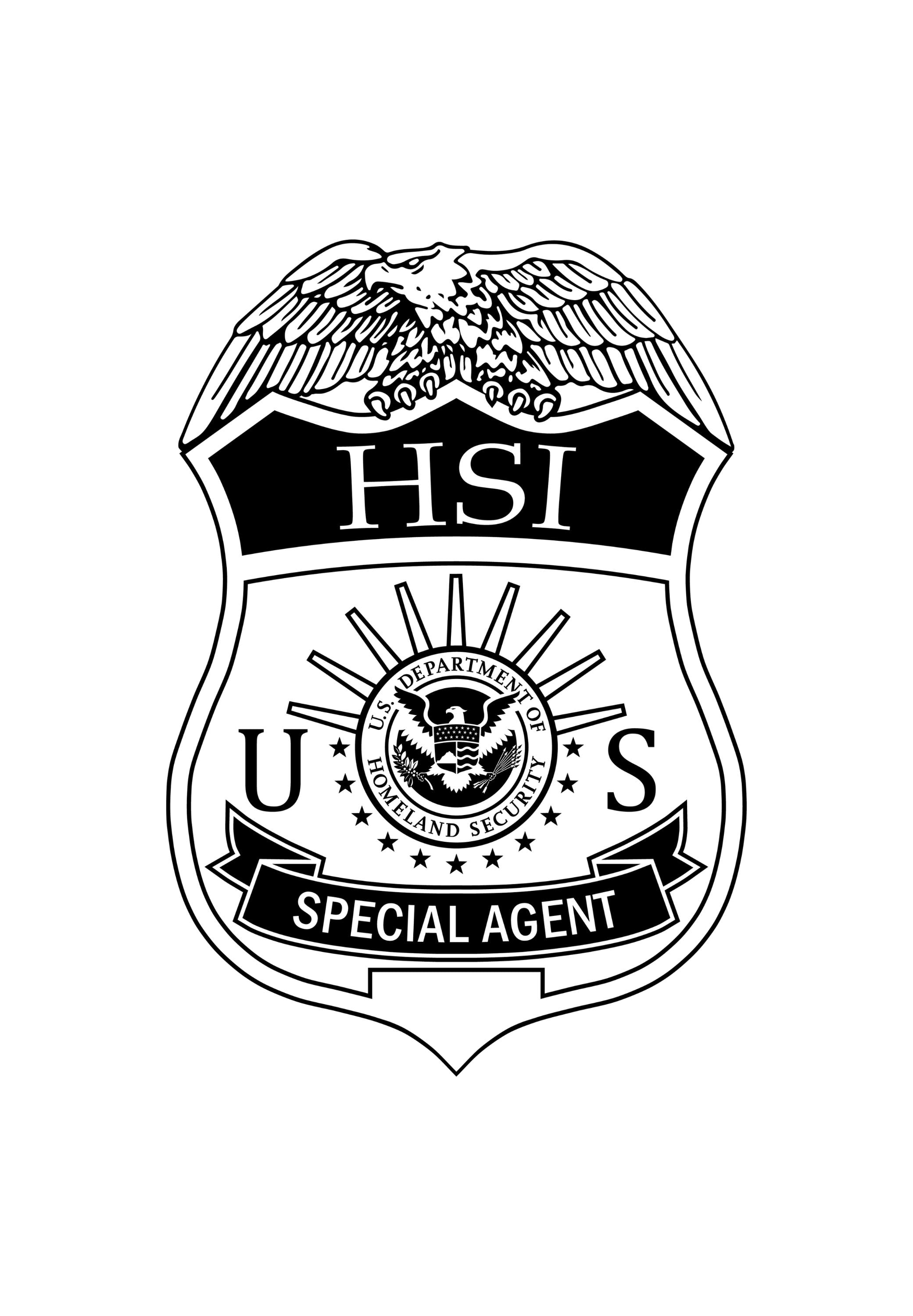 HSI Special Agent SVG File - Etsy