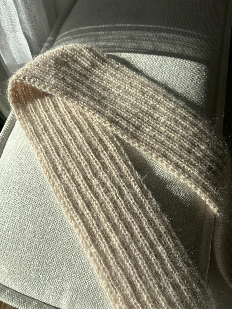 Linnea Scarf – Norsk Strikkeoppskrift - Etsy