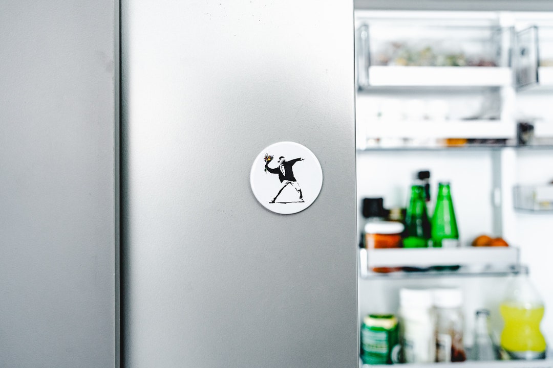 Bottle Opener Magnet, Banksy Collection, Beer Bottle Opener, Gift for ...