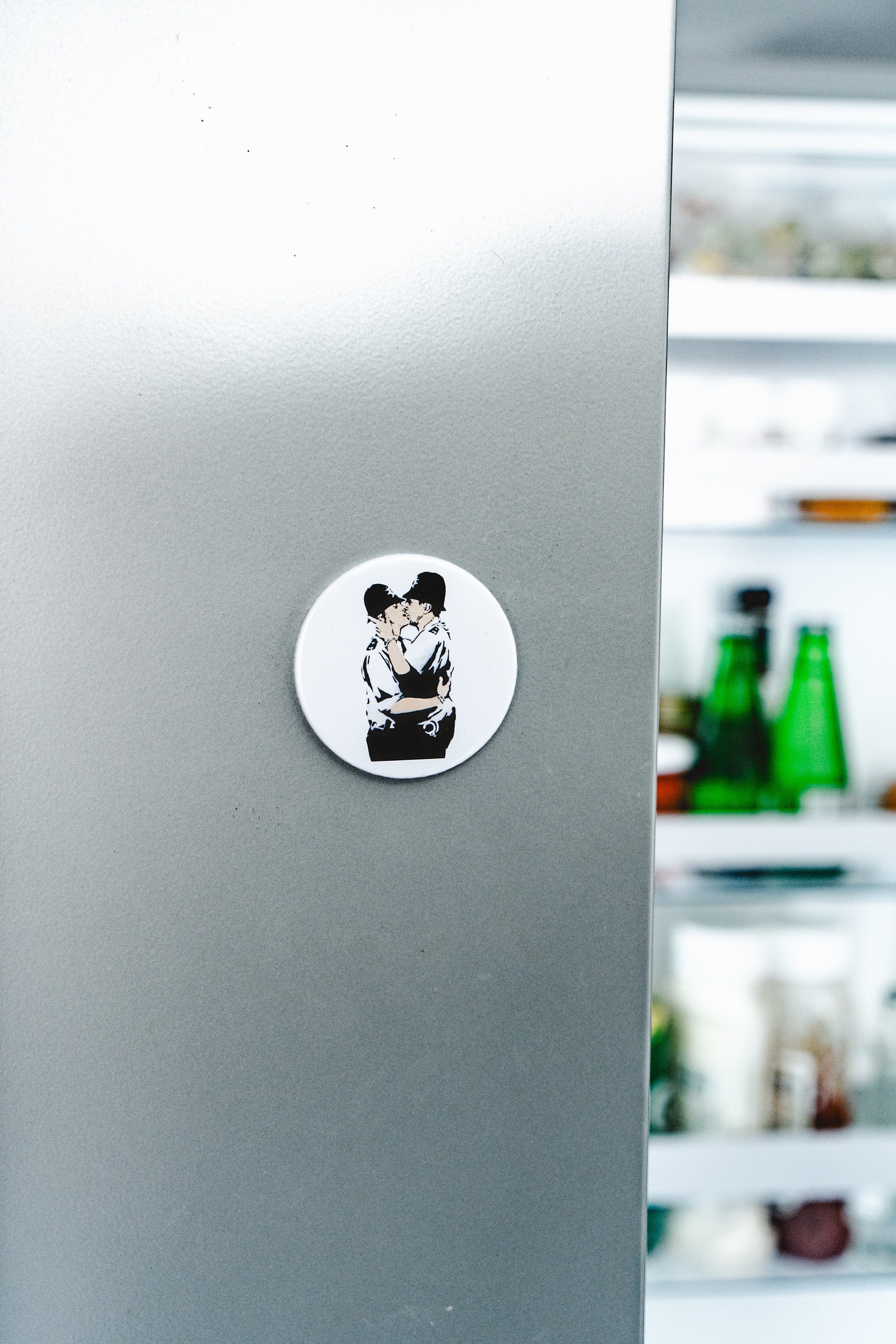 Bottle Opener Magnet, Banksy Collection, Beer Bottle Opener, Gift for ...