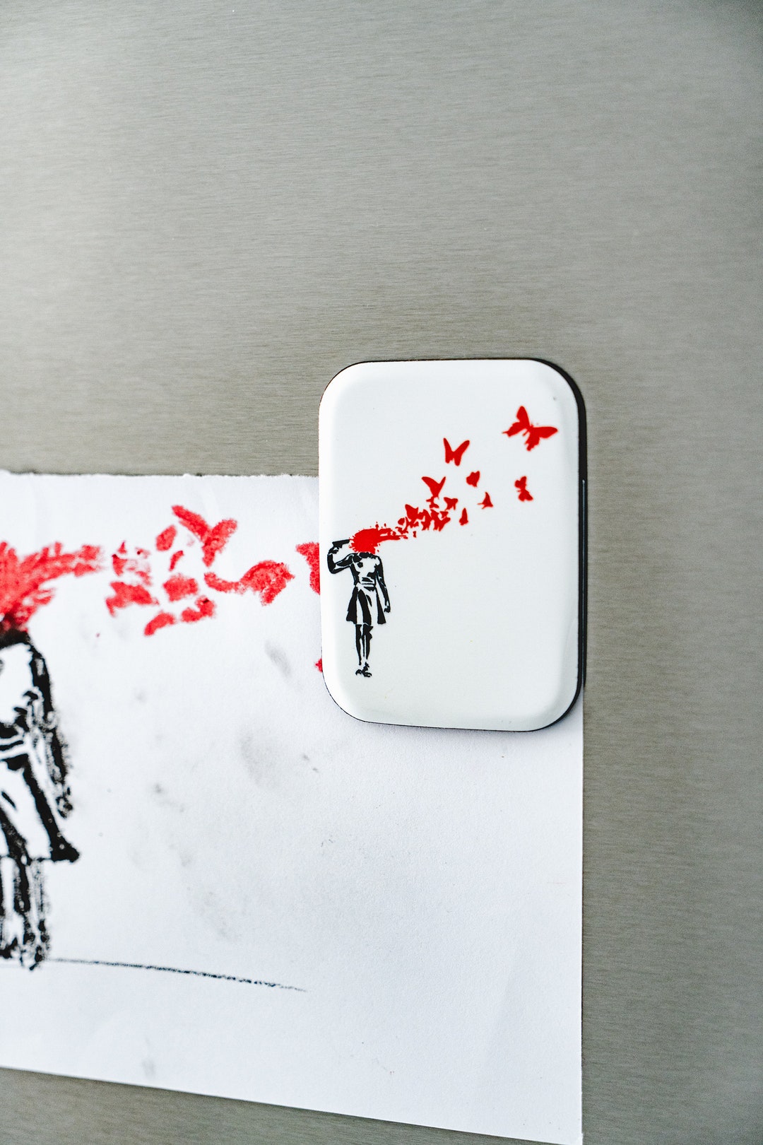 Fridge Magnets, Banksy Collection, Banksy Art Print, Christmas Gift ...