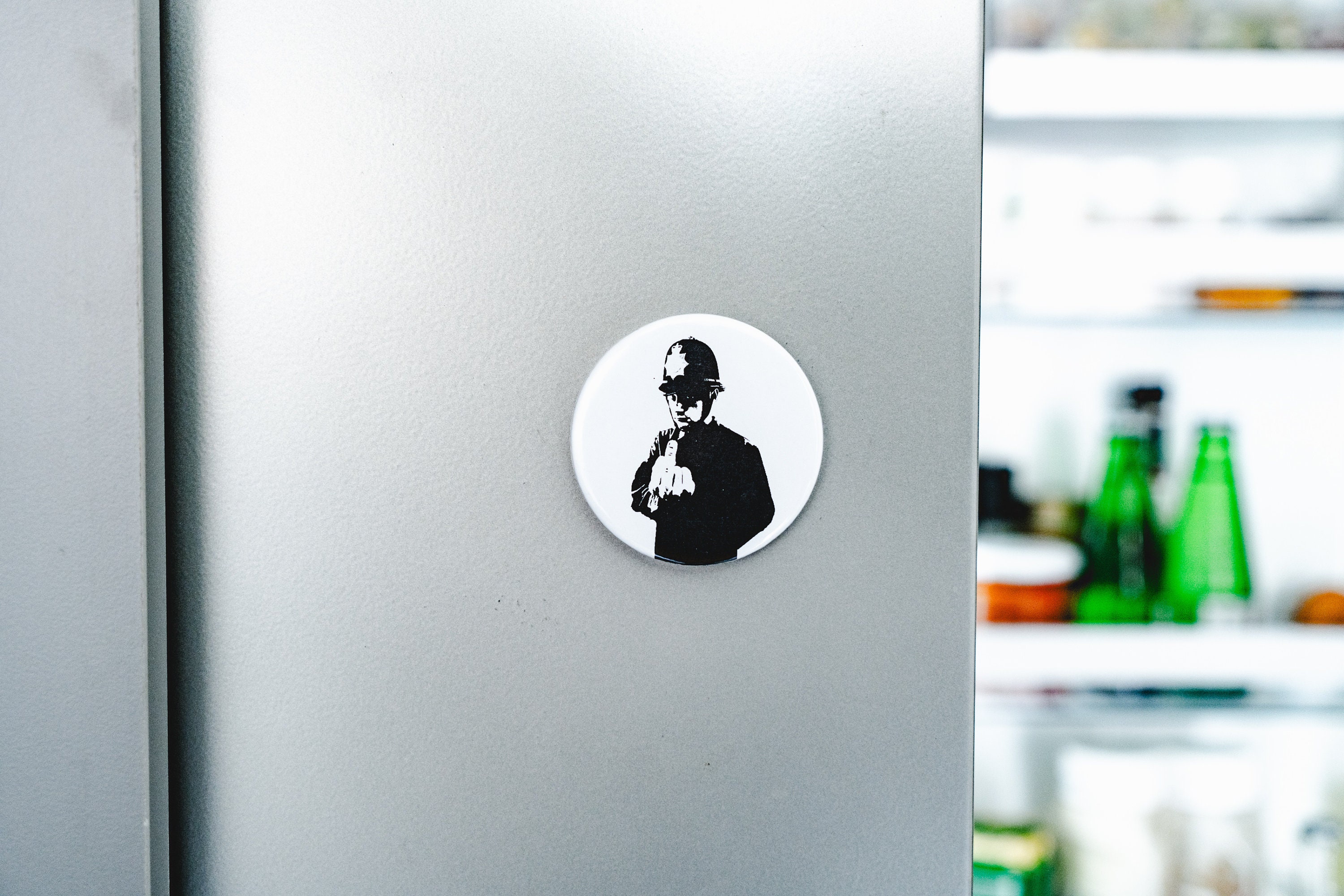 Bottle Opener Magnet, Banksy Collection, Beer Bottle Opener, Gift for ...