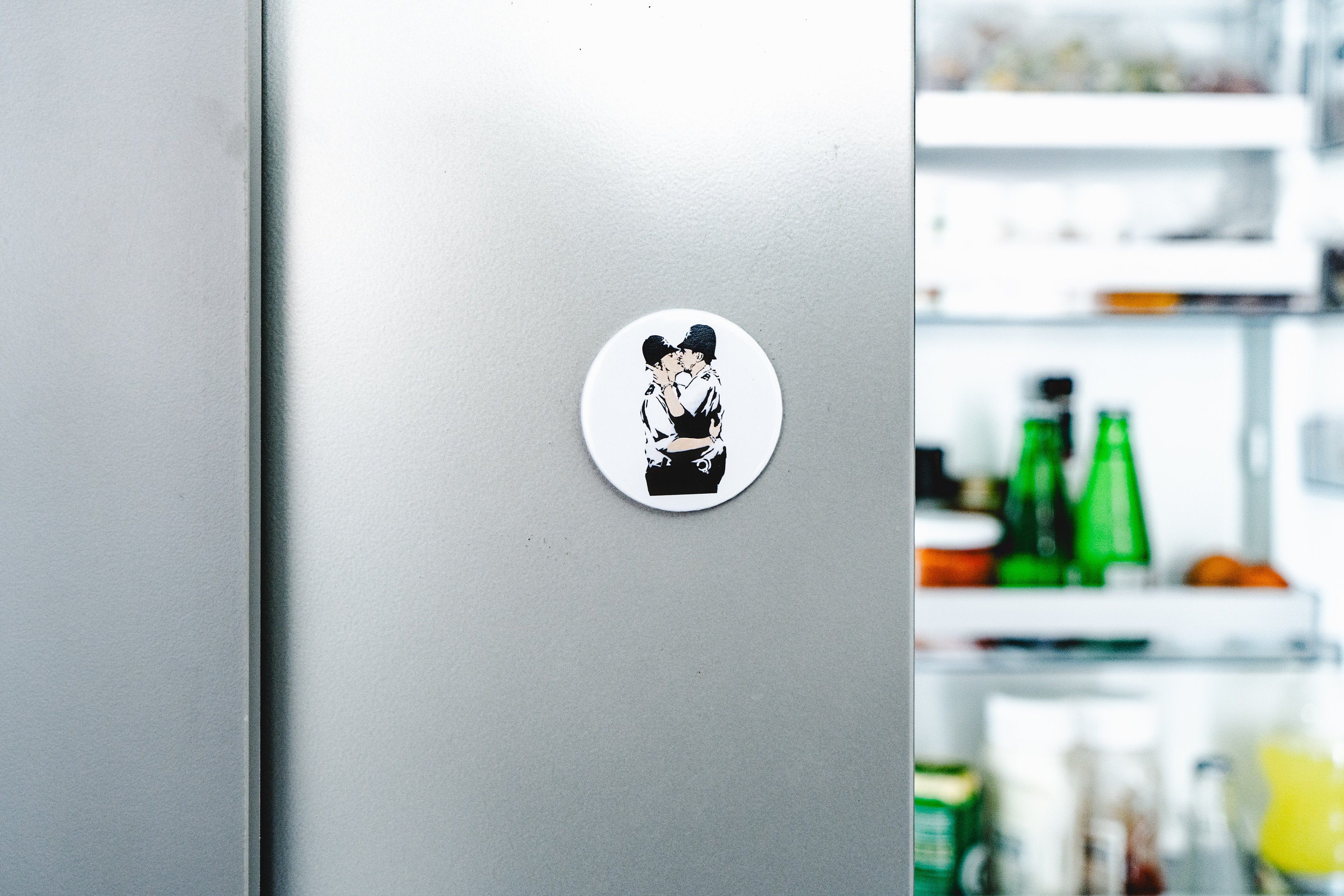 Bottle Opener Magnet, Banksy Collection, Beer Bottle Opener, Gift for ...