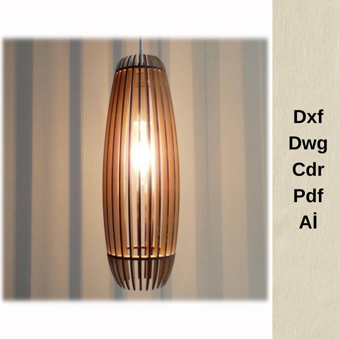 Cnc Cutting Files,cnc Lighting Model,wood Light Model,dxf Files,cutting ...