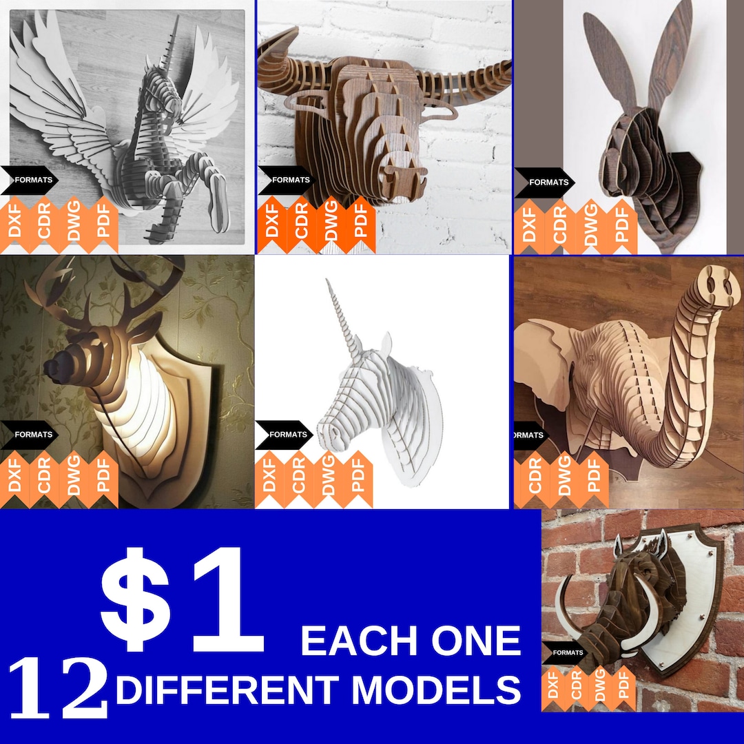 CNC Cutting FILE PACK, Cnc File Package, Wooden Wall Decor Cnc, Cnc ...